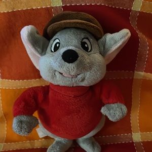 Disney | Toys | Rare Disney The Rescuers Bernard Mouse Stuffed Toy ...
